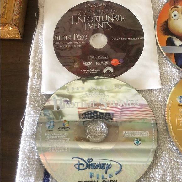 Disney | Other | Disney Etc Bundle Of Bonus And Digital Copy Discs ...